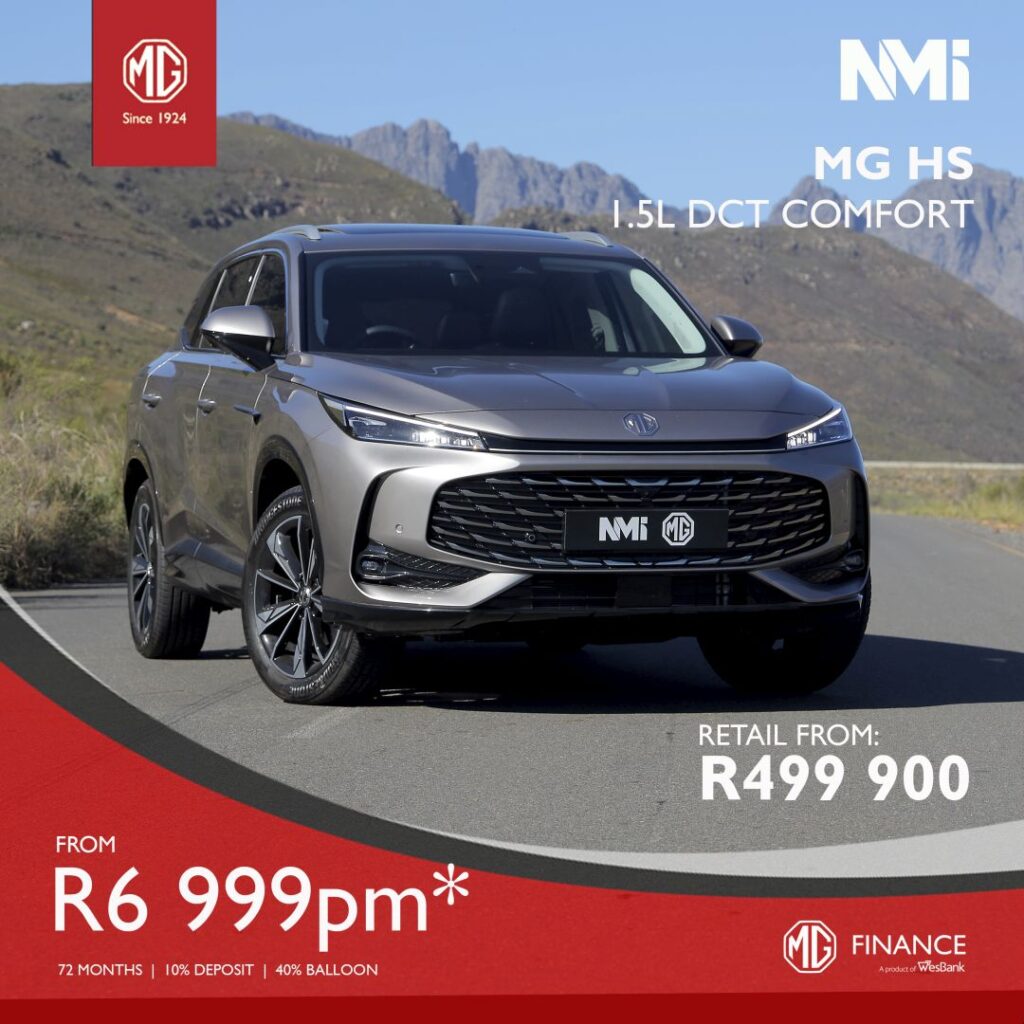 MG HS Offer – NMI MG Tygervalley