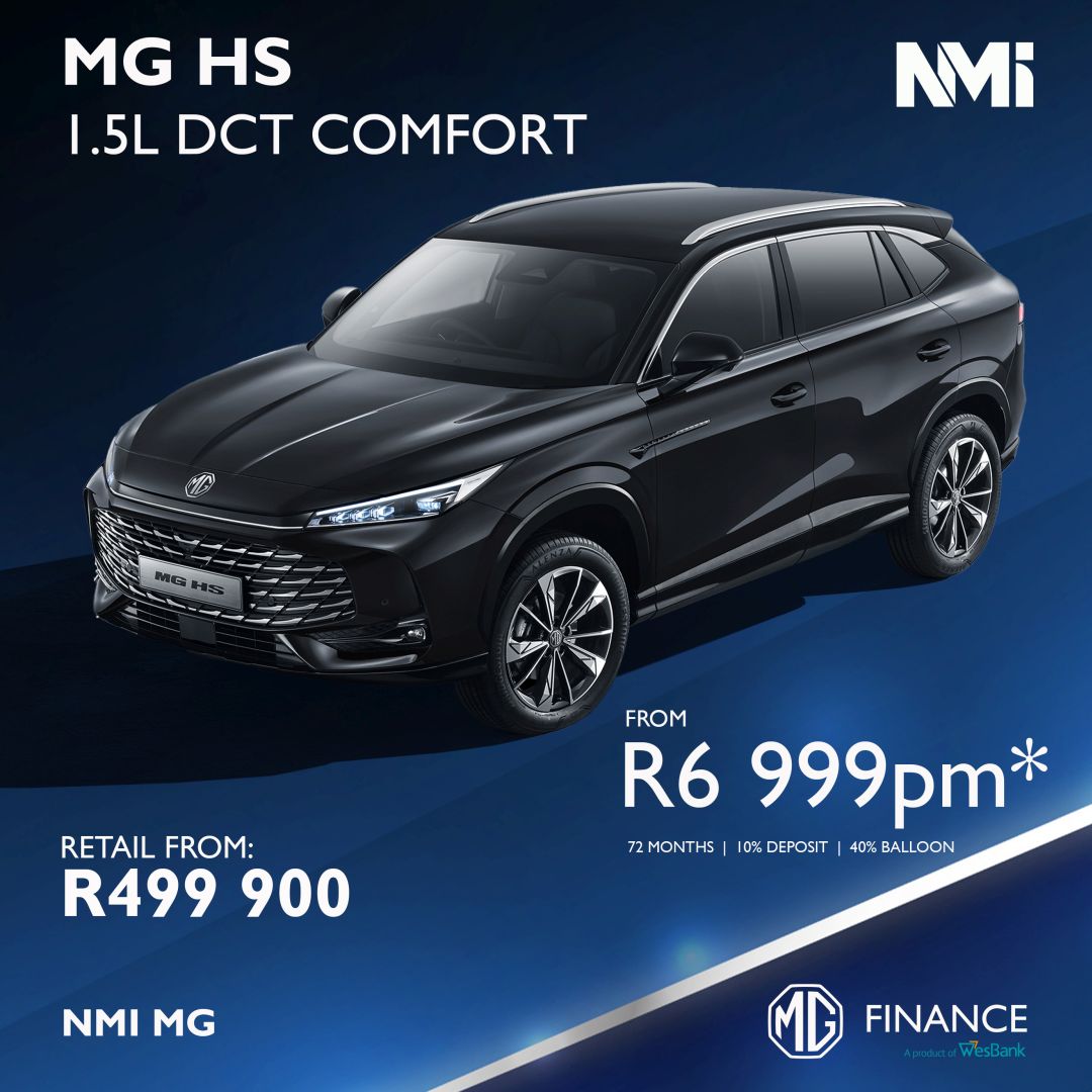Dealership Ads – NMI MG South Africa